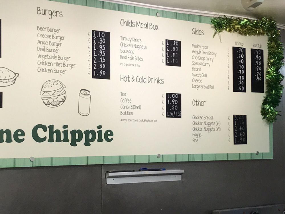 Menu at THE CHIPPIE VAN restaurant, Penrith