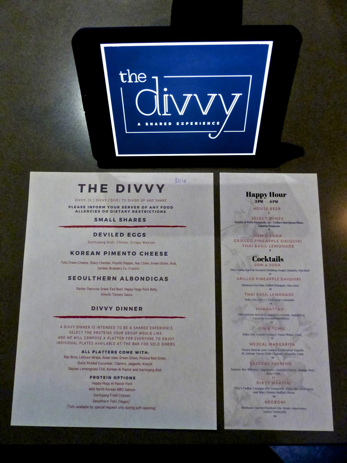 Menu at Check out Divvy Ghost Kitchen! We are still cooking! Delivery ...