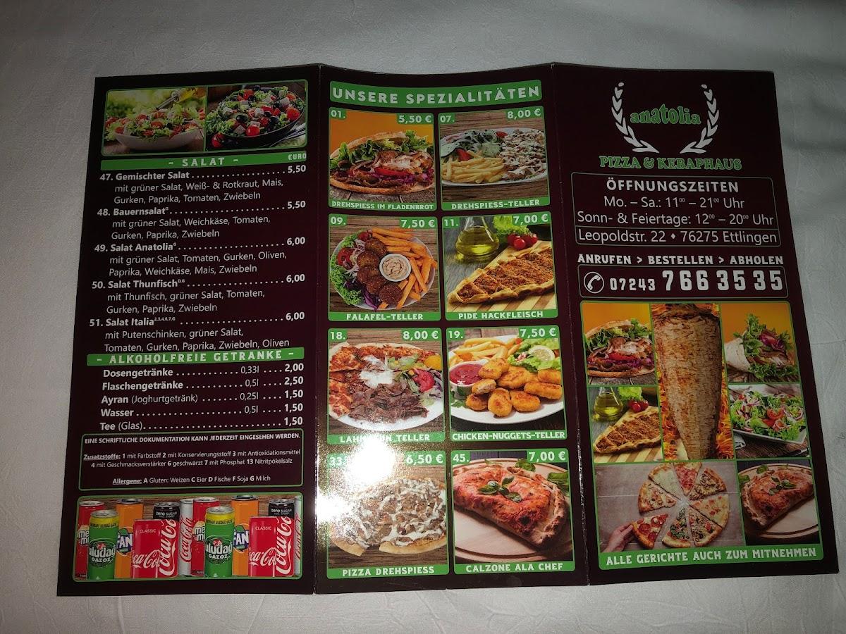 Menu at Best Kebap Ettlingen fast food, Ettlingen