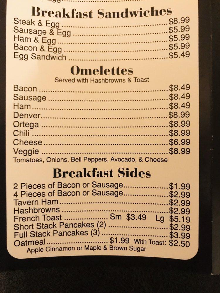 Menu at Kosmos Burgers restaurant, San Dimas