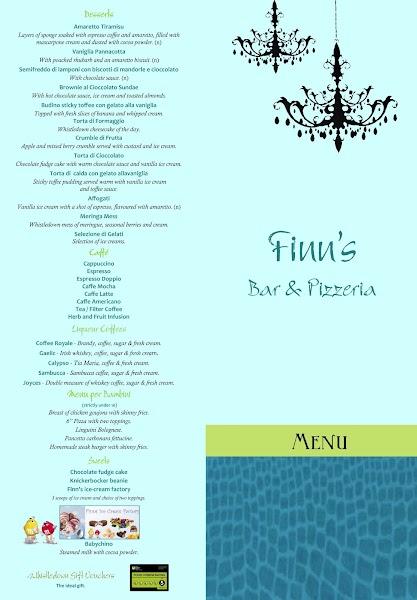Menu at The Whistledown Hotel restaurant, Warrenpoint