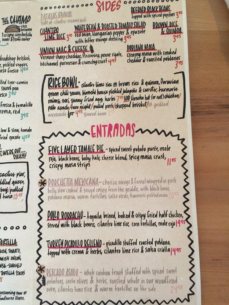 Menu at Gran Castor pizzeria, Troy