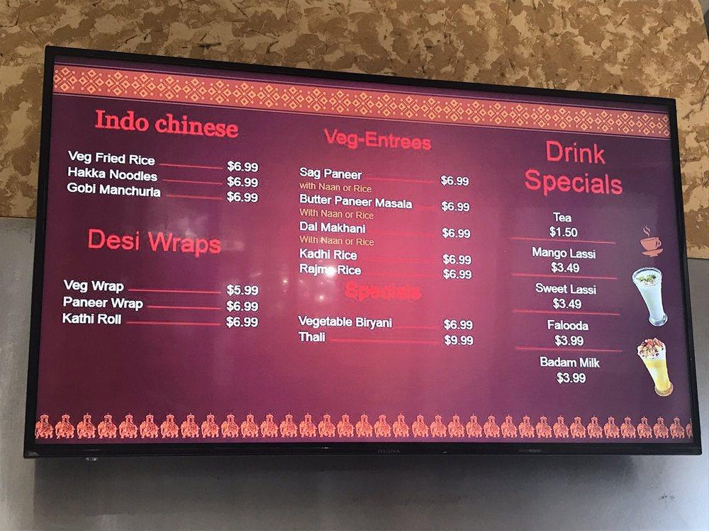 Menu at ROYAL SWEETS & FAST FOOD, Irving