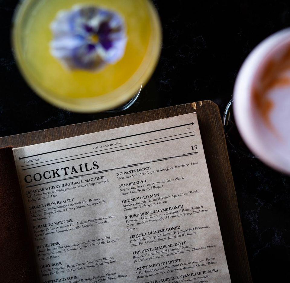 Menu at Volstead House - Whiskey Bar & Speakeasy Eagan, Eagan