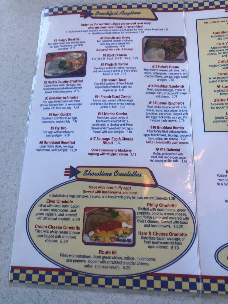 Menu at One Man Band pub & bar, Lehi