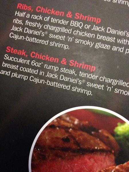 Carta del restaurante TGI Fridays - Sheffield, Sheffield, Sheffield Rd