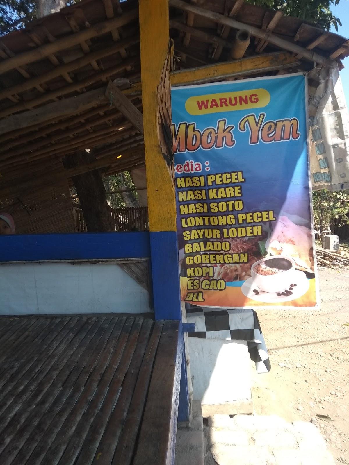 Waroeng Nasi Pecel Lontong Soto Mbok Yem restaurant, Sambit