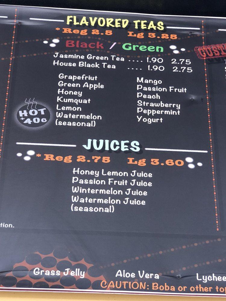 Menu at Quickly cafe, West Covina, S Azusa Ave