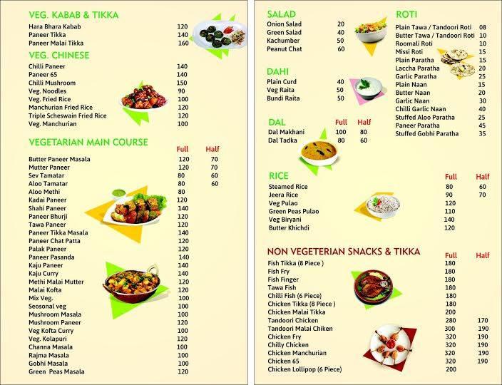Menu at The K Kitchen, Indore