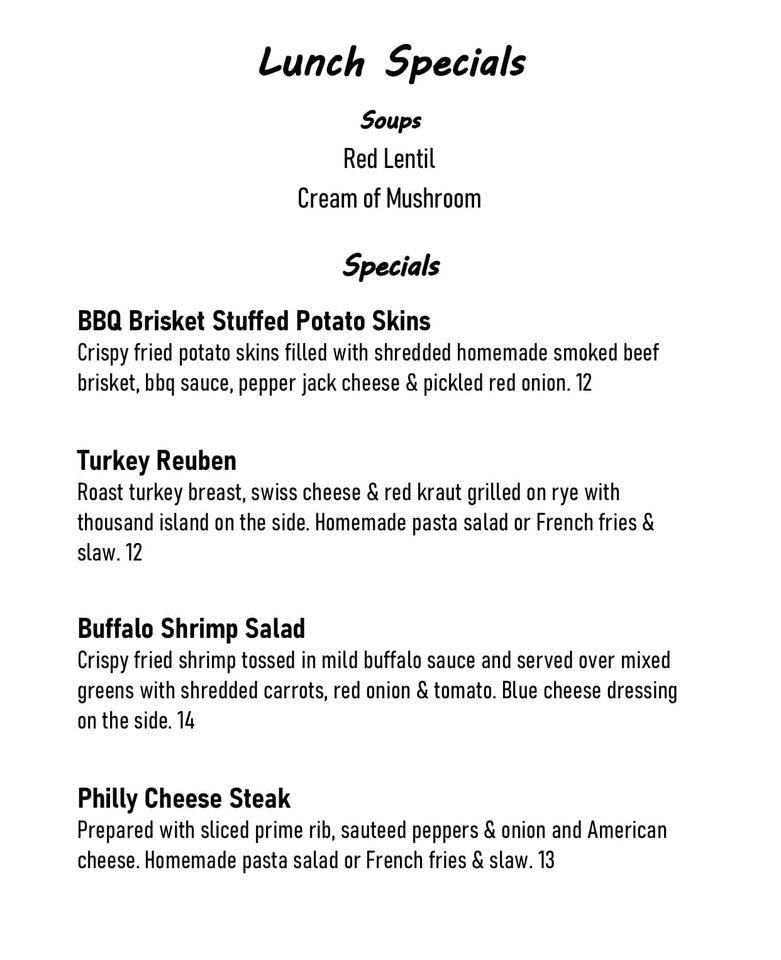 Menu at Kretch's Restaurant, Marco Island