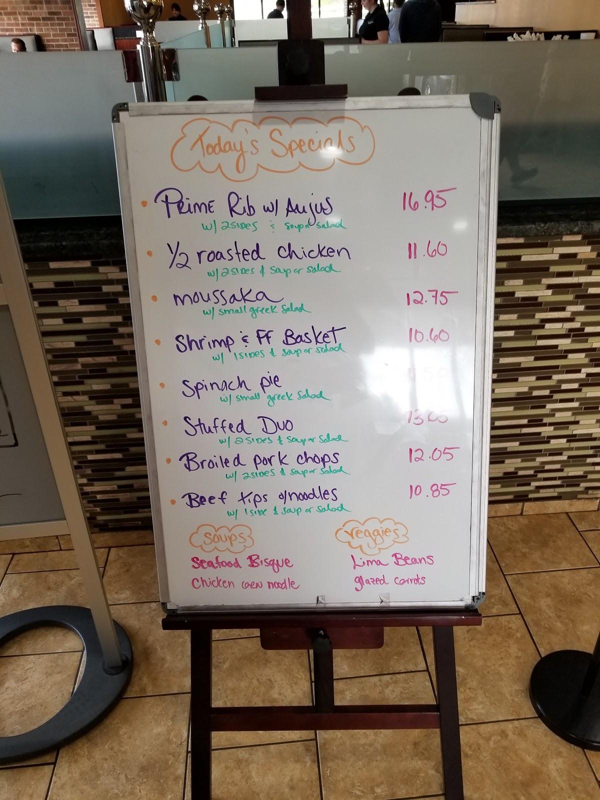 Menu at Walnut Bottom Diner restaurant, Carlisle