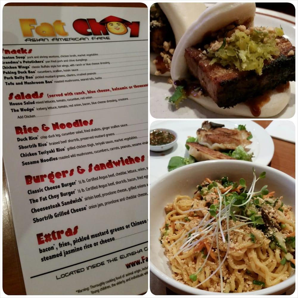 Menu at Fat Choy Restaurant, Las Vegas