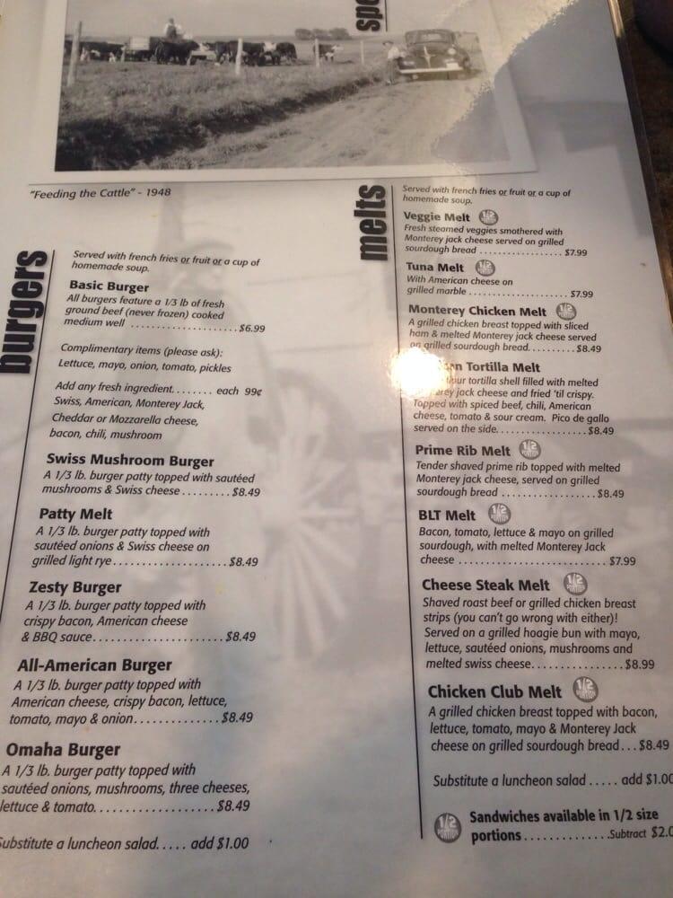 Menu at Summer Kitchen Cafe, La Vista, Giles Rd