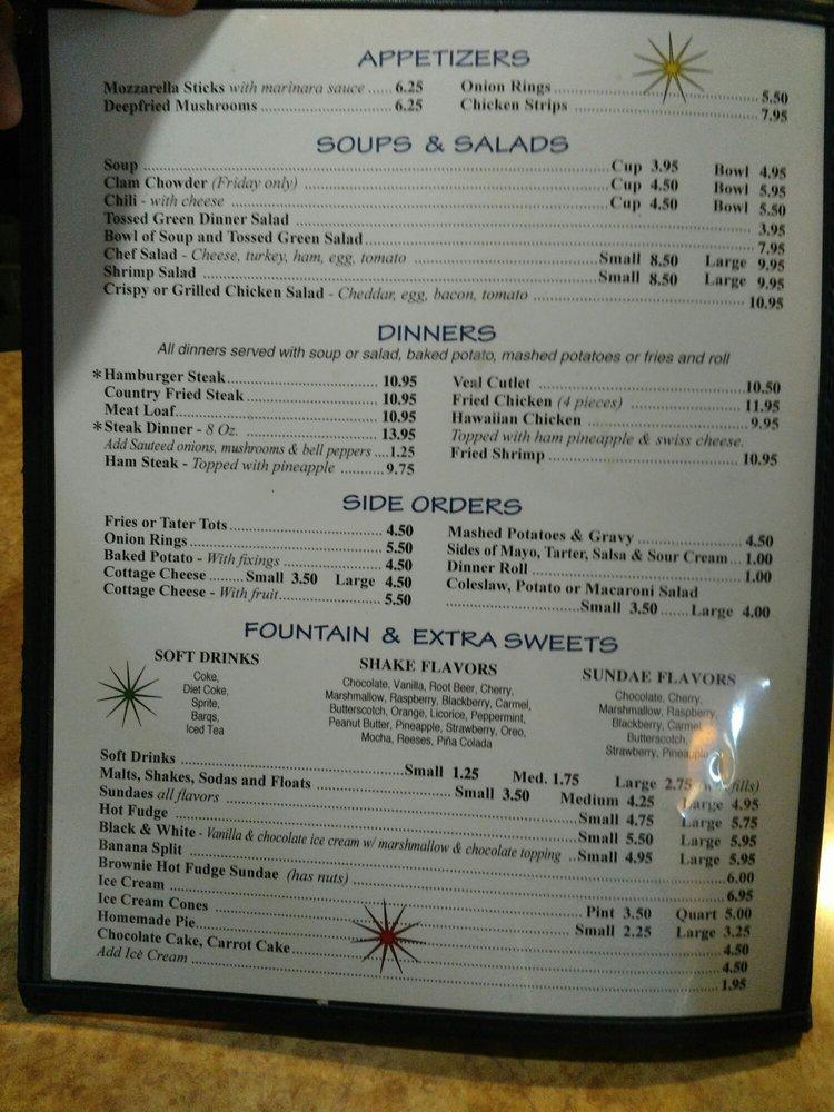Menu at Polar King restaurant, Gresham