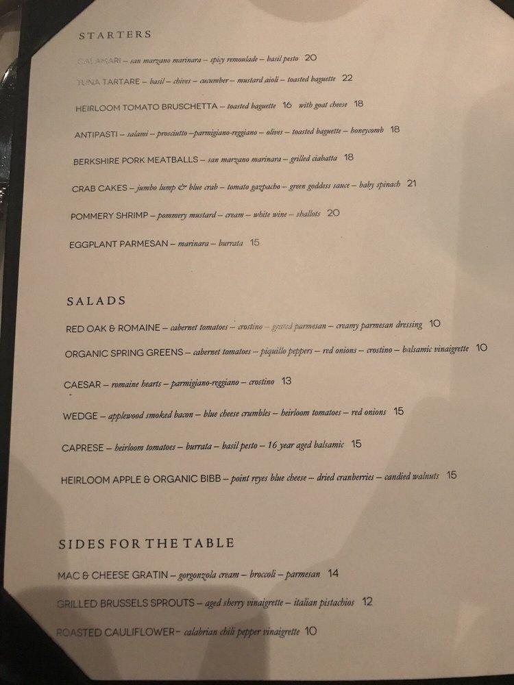 Menu at Spaghettini restaurant, Seal Beach, Old Ranch Pkwy