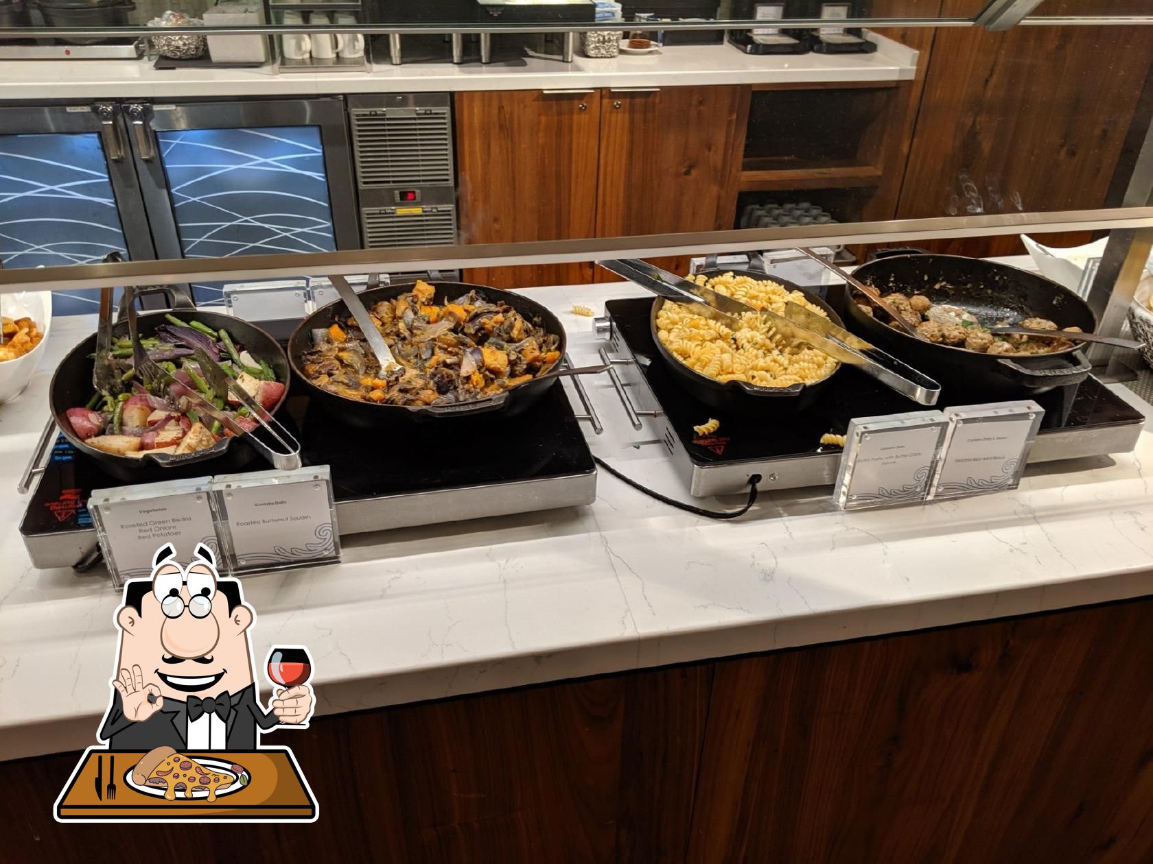 The Centurion Lounge in SeaTac - Restaurant menu and reviews