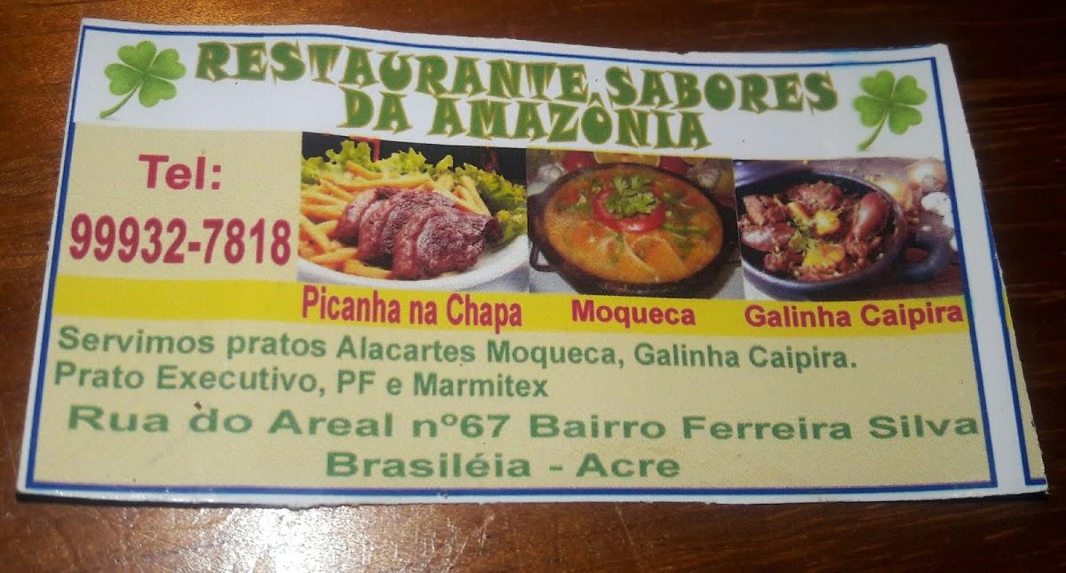 Menu em RESTAURANTE SABORES DA AMAZÔNIA, Brasil
