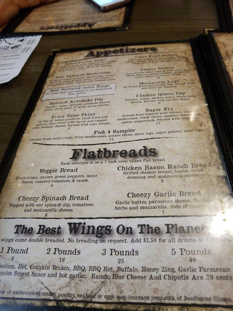 Menu at Luckie's Barn & Grill, Oregon