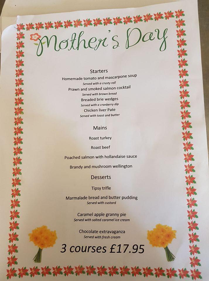 Menu at The New Inn pub & bar, Daventry