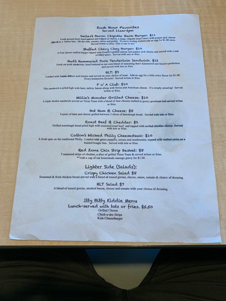 Menu at Wicked Hen Farmhouse restaurant, Springfield