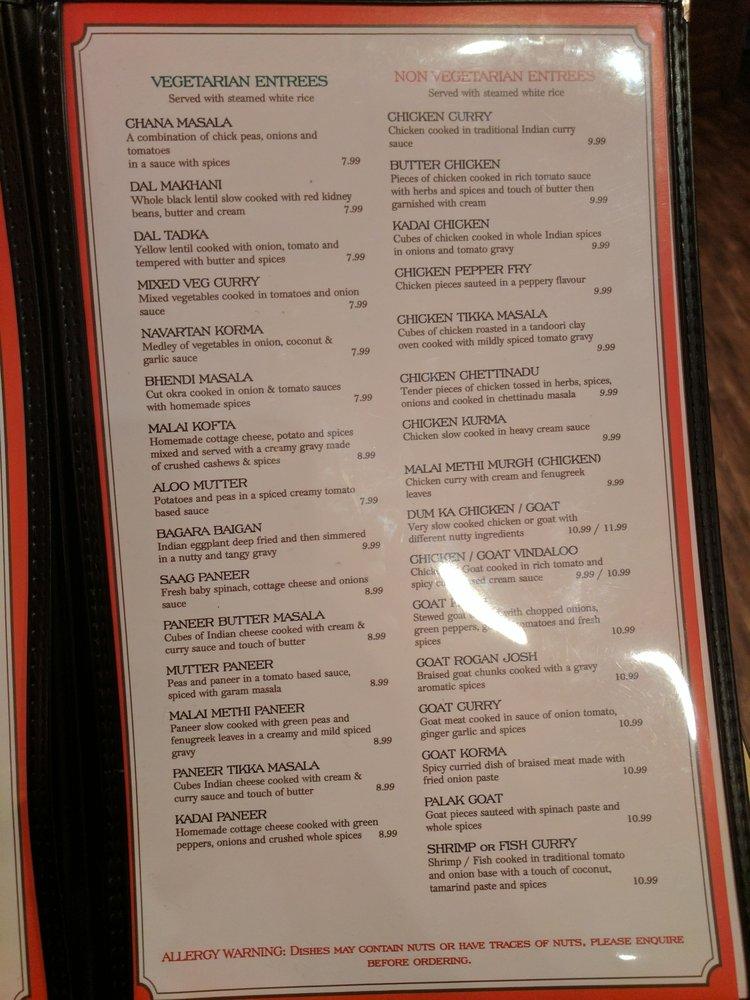 Menu at Biryani Express restaurant, Pearland, Broadway St U