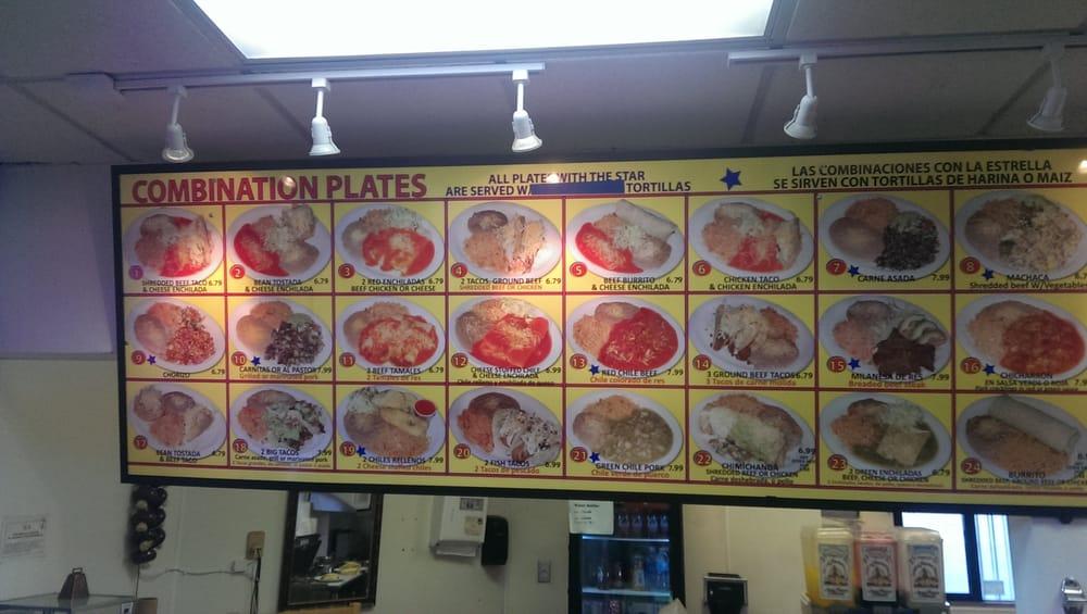 Menu at Santa Rosa Taco Shop restaurant, Henderson, 23 E Basic Rd