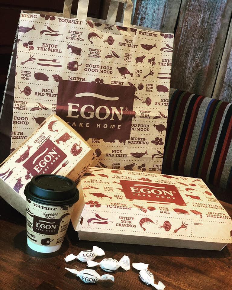 Menu at Egon restaurant, Ski