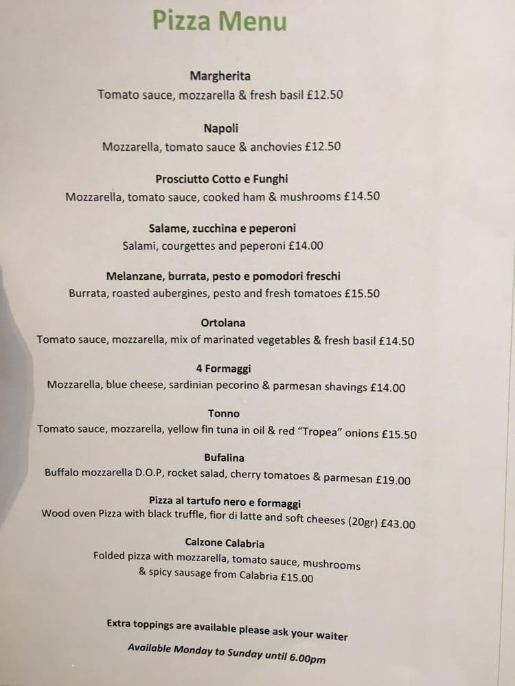 Menu at Novikov Restaurant & Bar, London, 50A Berkeley St