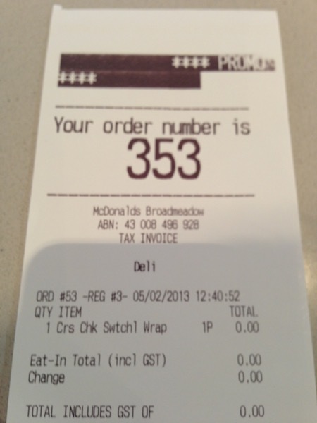 Menu at McDonald's Broadmeadow fast food, Broadmeadow, 114 Lambton Rd