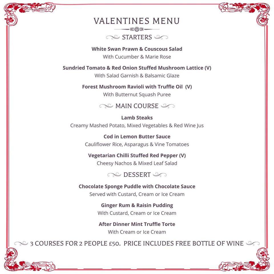 Menu at White Swan Inn pub & bar, Blyth, High Street