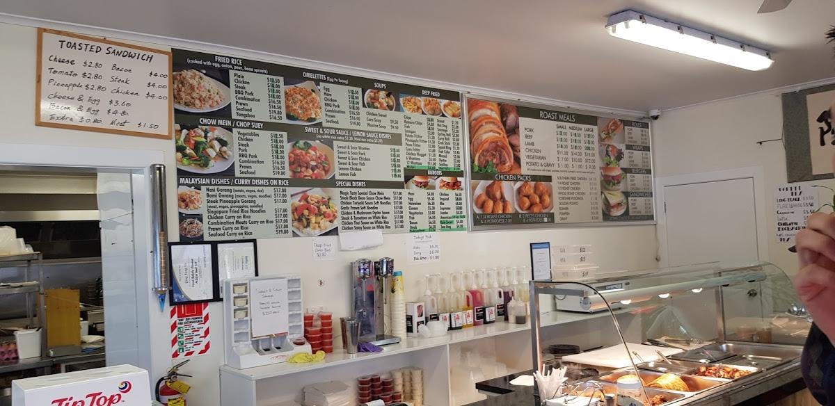 Menu at Magic Tasty Takeaways restaurant, Waipu