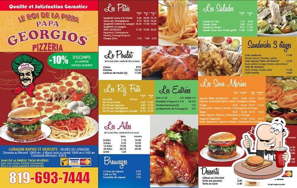 Papa Georgios restaurant, Trois-Rivières - Critiques de restaurant