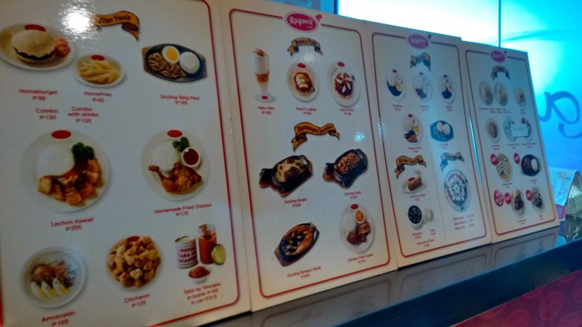 Menu at Razon Of Guagua restaurant, Antipolo, Victory Park & Shop