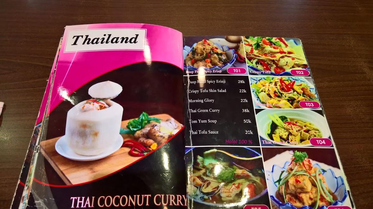 Menu at Loving heart Vegan restaurant Batam, Batam