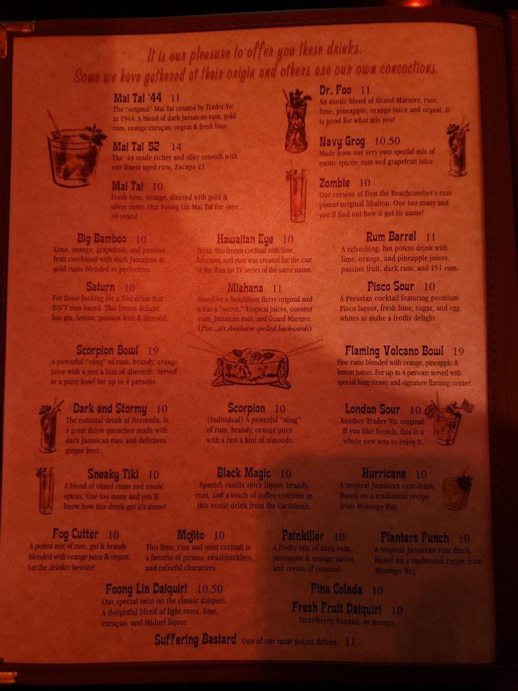 Menu at House of Foong Lin restaurant, Bethesda