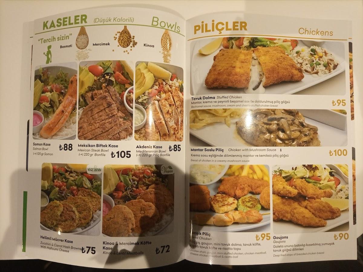 Menu at Eziç Lefkoşa, Nicosia, 683R+P72