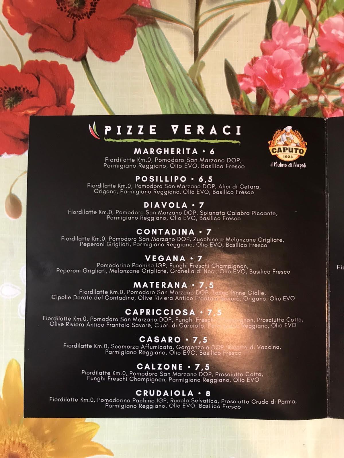 Menu at CAMM - Ristorante & Pizza Gourmet, Milan