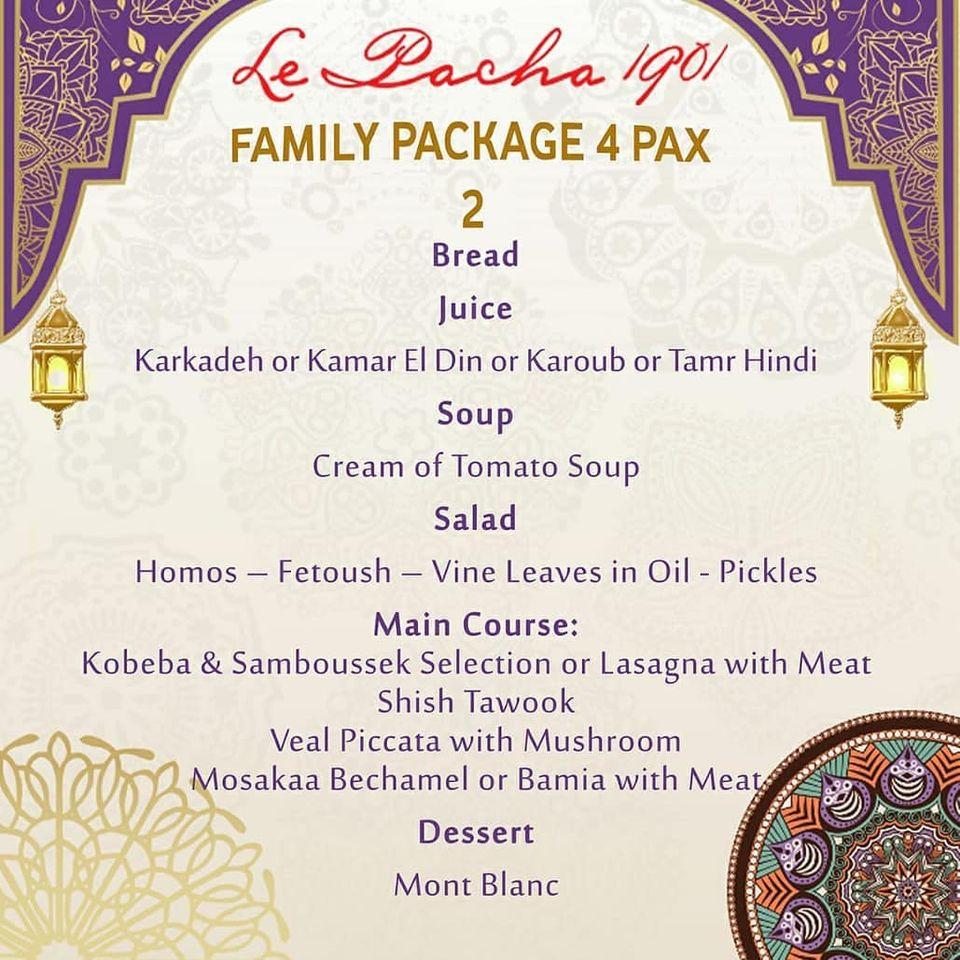 Menu at Maharani Indian Restaurant - Le Pacha 1901, Cairo