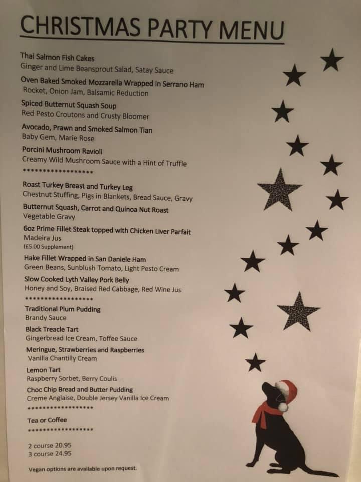 Menu at The Black Labrador pub & bar, Underbarrow