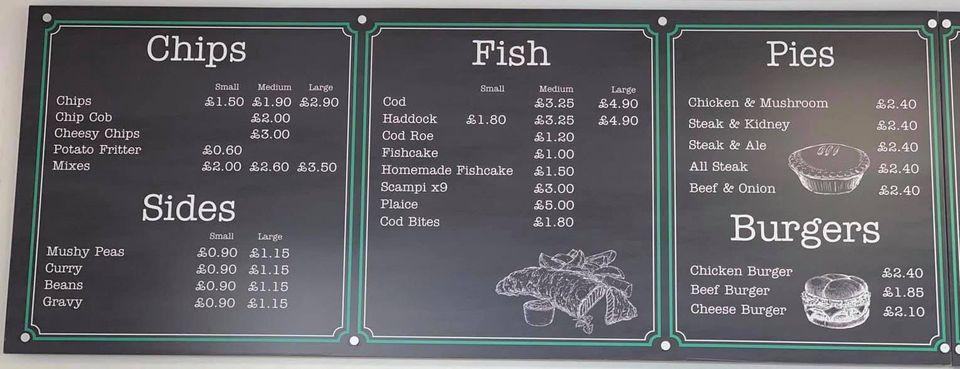 Menu at George's Tradition Kirkby-in-Ashfield restaurant, Sutton-in ...