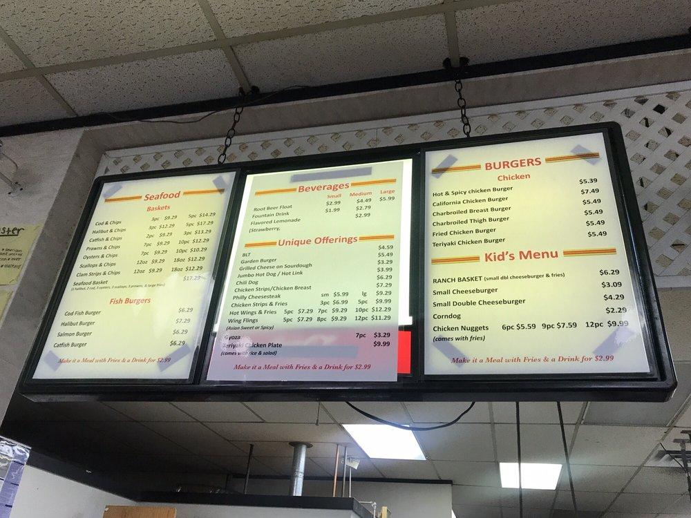 Menu at Herfy's Burgers & Shakes restaurant, Burien, 1st Ave S