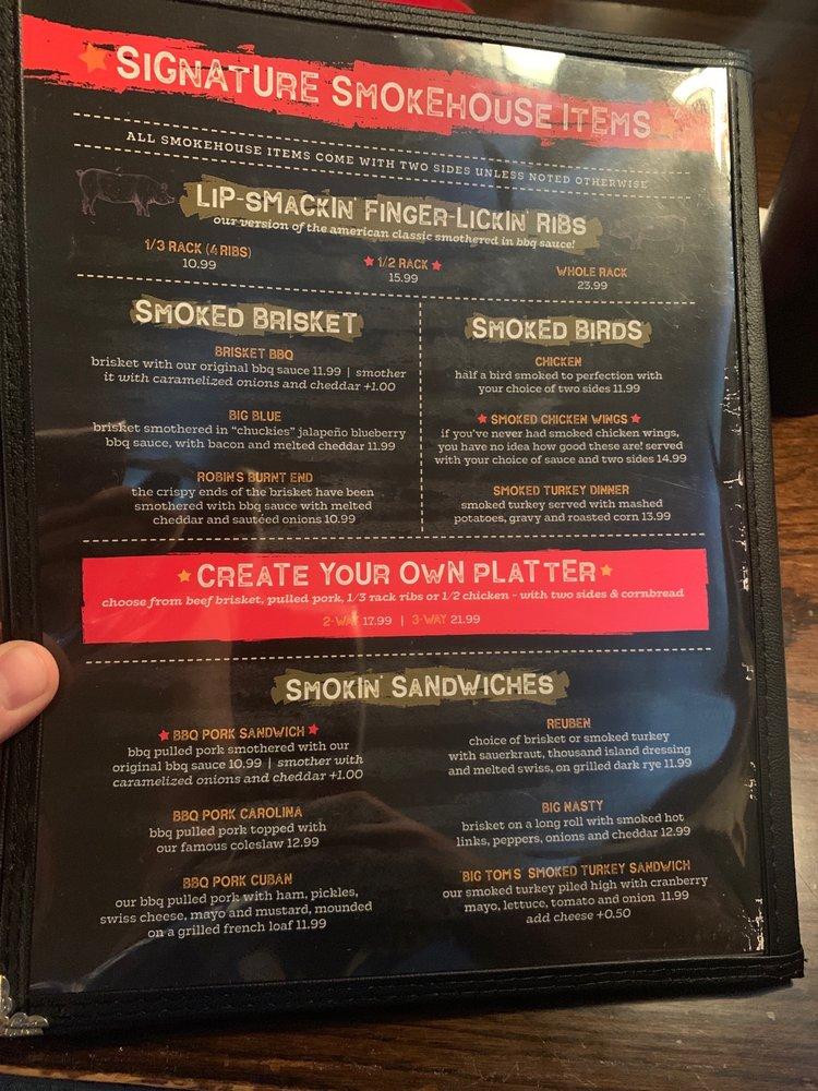 Menu at Limp Lizard BBQ & Catering, Liverpool