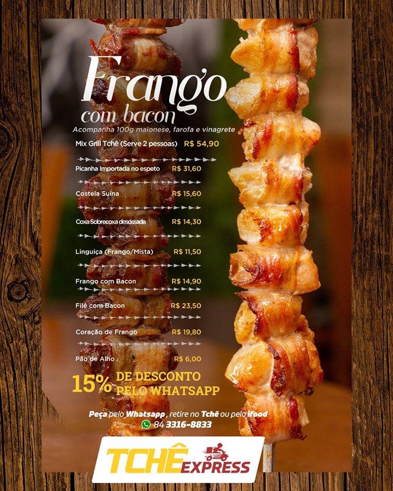 Menu at Restaurante Tchê Gourmet, Mossoró