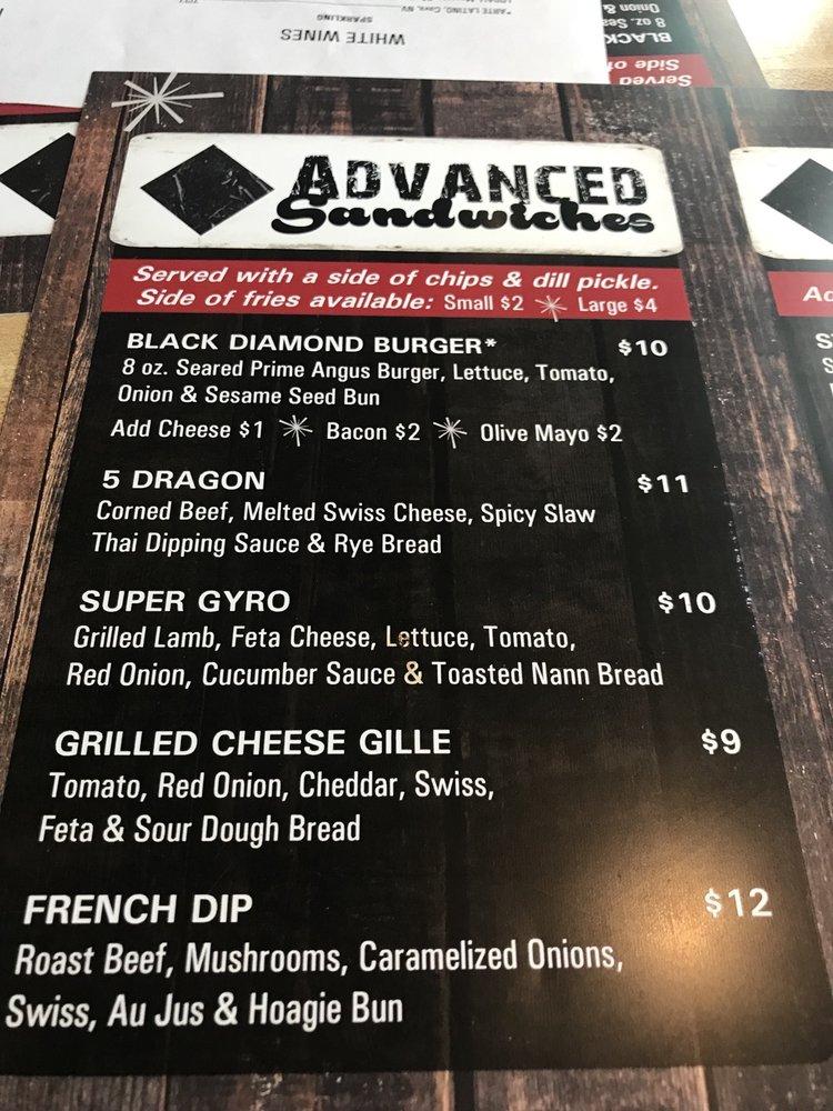 Menu at Pierson's Grille & Spirits pub & bar, Harbor Springs