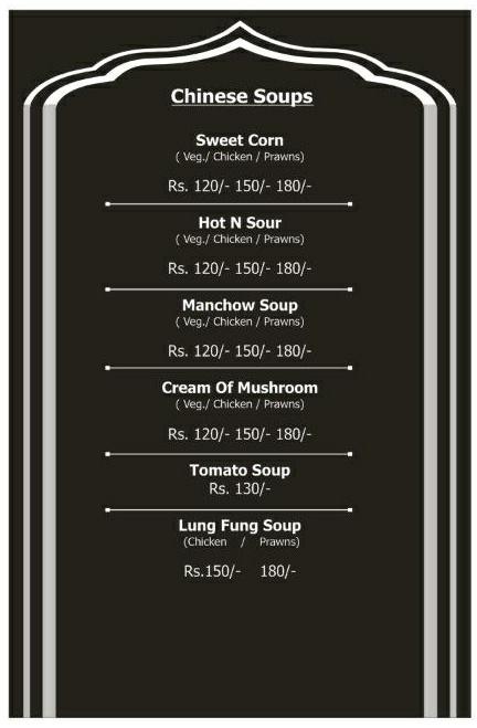 Menu at Mash Resto, Pune