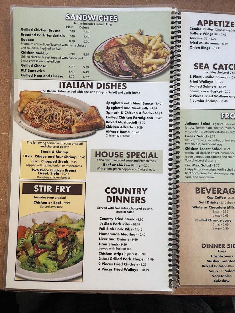 Menu at Diner 67 desserts, Chesterfield