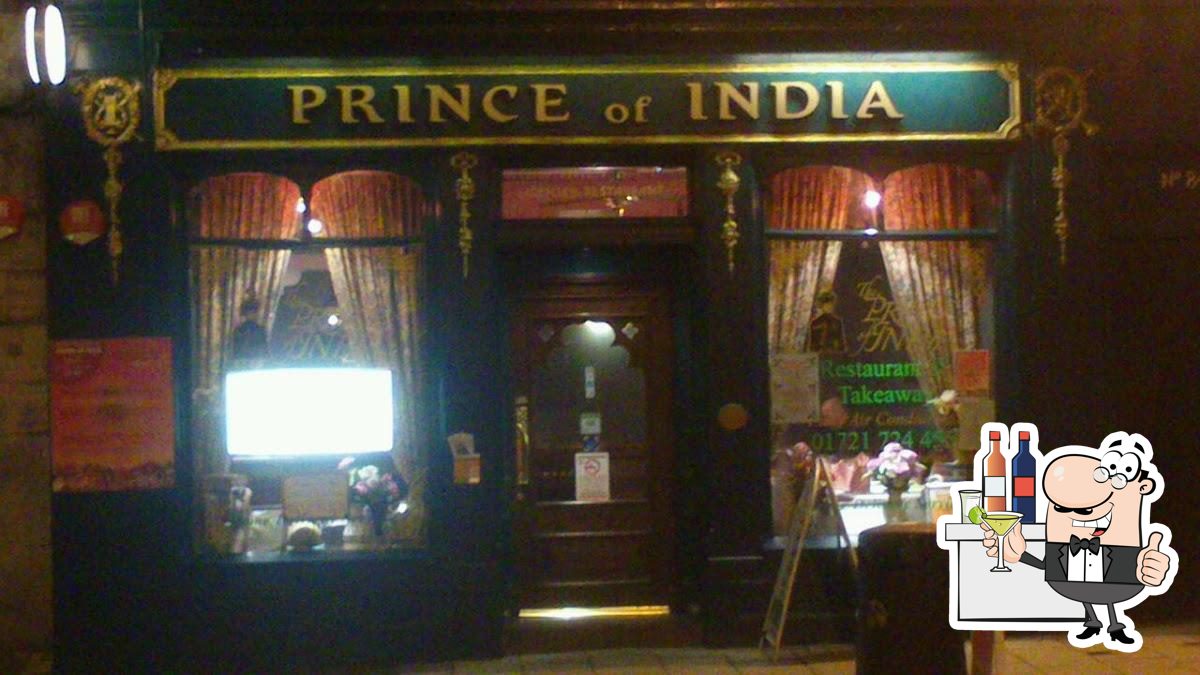Prince of India, Peebles - Restaurant menu, prices and reviews