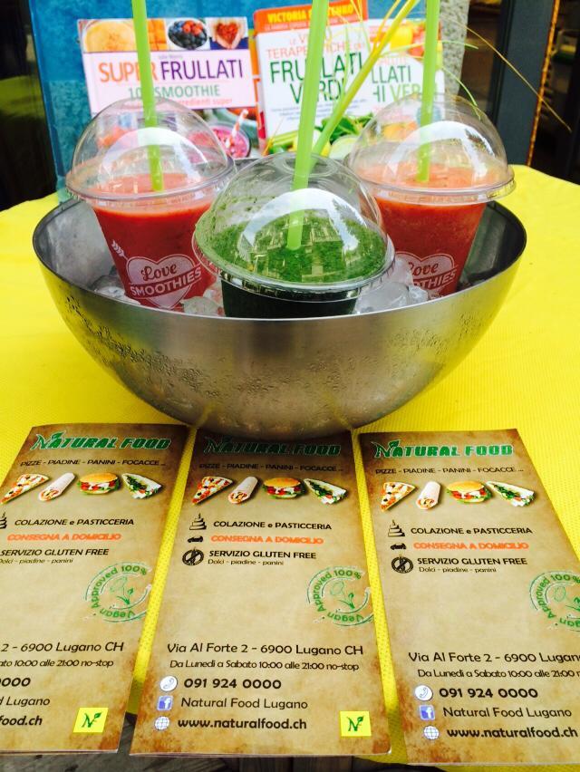 Menu at Natural Food, Lugano, Via al Forte 2