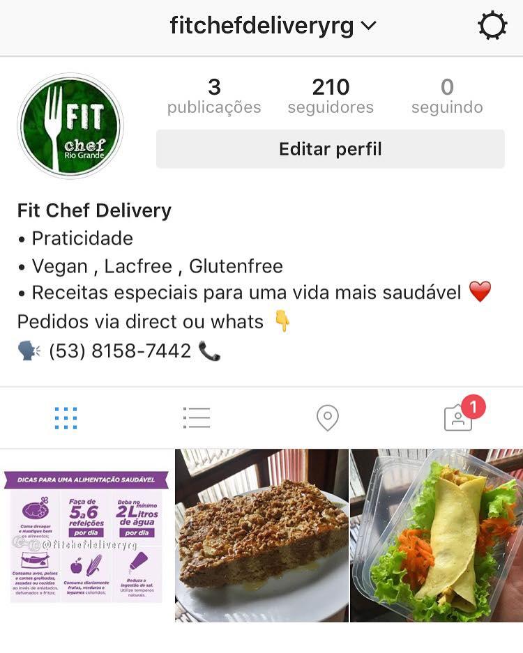 Menu at Fit Chef - Alimentação Funcional restaurant, Brazil