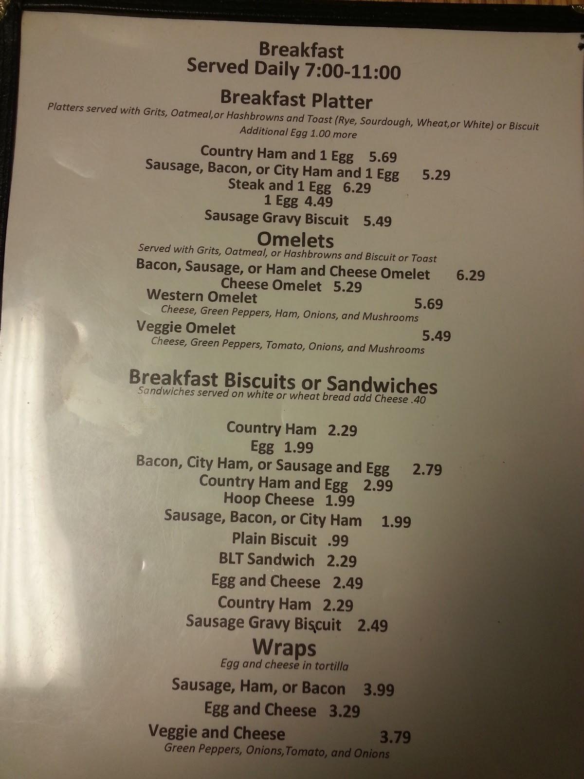 Menu at Lizzie's Grill-N-Chill desserts, Goldston